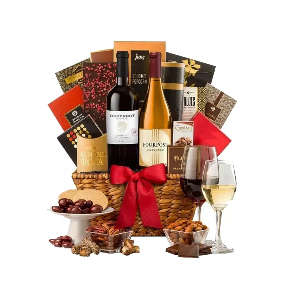 Send Christmas Hampers to USA | Online Christmas Hampers Delivery in ...